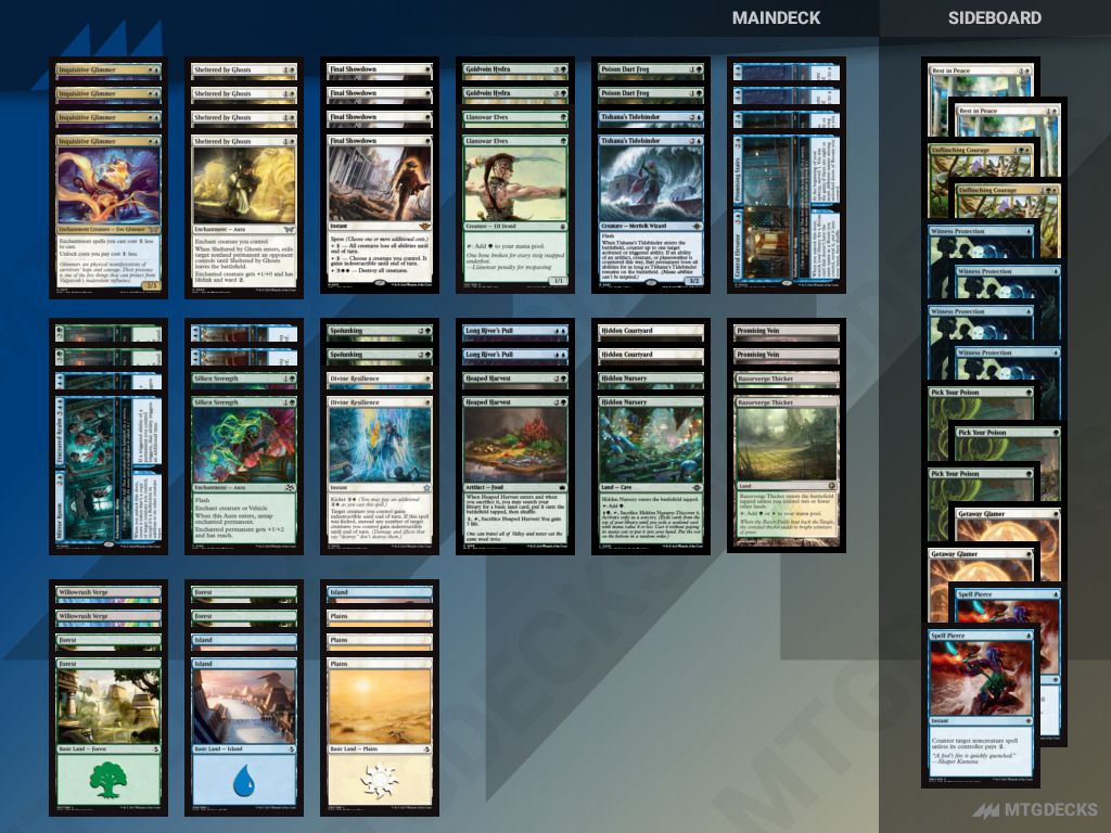 Arena Standard Bant Enchantments deck by TinyValkyrie • MTG DECKS