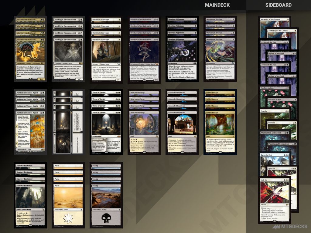 Arena Alchemy [A] I dunno, enchant glimmer? BO3 deck by Gary3k • MTG DECKS