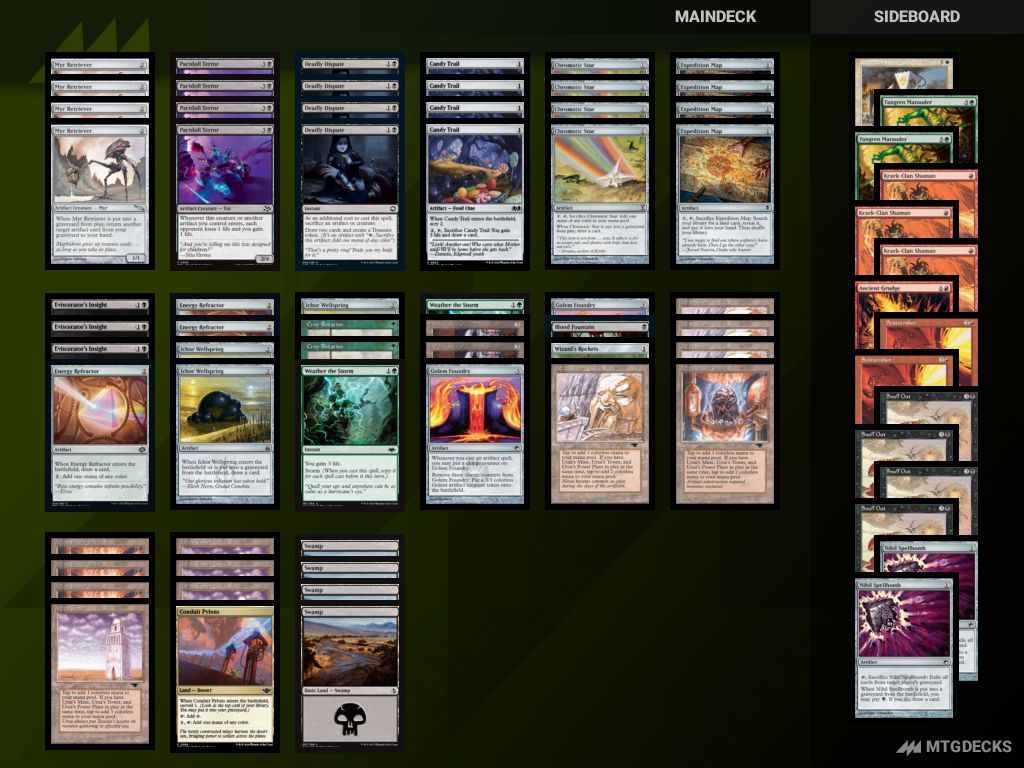 Pauper Four-color Tron deck by danilofanzini • MTG DECKS