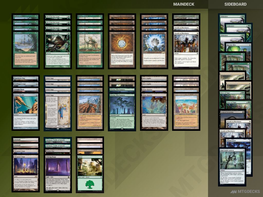 Legacy Selesnya Lands deck by Charlie Hearne • MTG DECKS