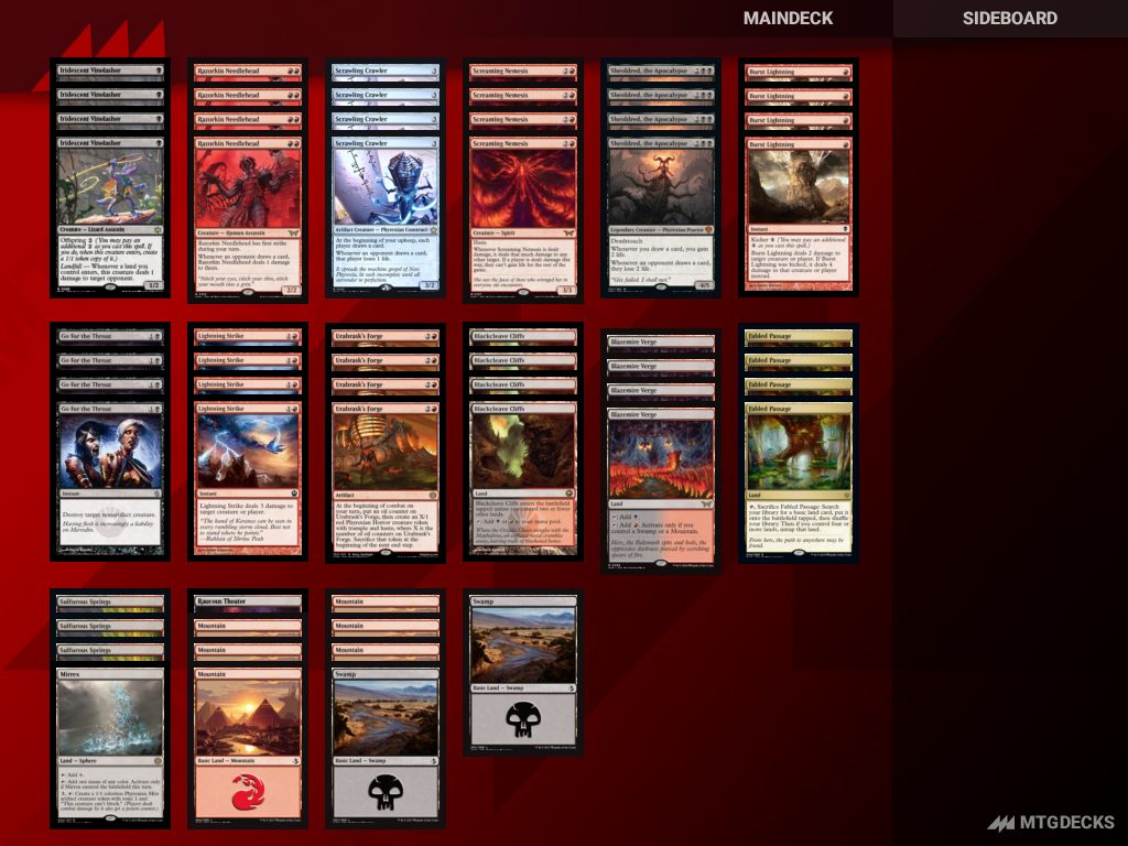Arena Standard Go ahead; Draw deck by MtGDvd • MTG DECKS