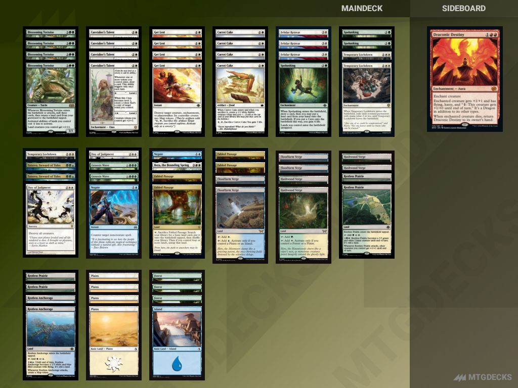 Arena Standard Living Lands deck by McFluffy • MTG DECKS