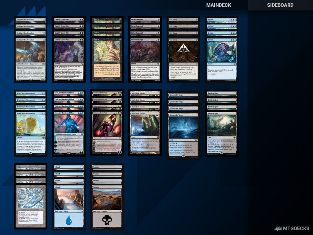 Arena Standard dimir mill deck by mazereon • MTG DECKS