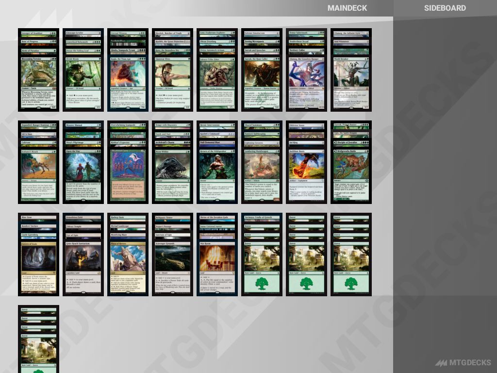 Commander Loot, Exuberant Explorer deck by Koyama Tomoki • MTG DECKS