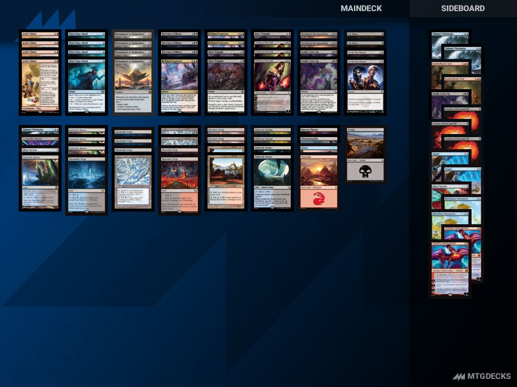 Arena Standard Grixis Control deck by HoneyMilk • MTG DECKS
