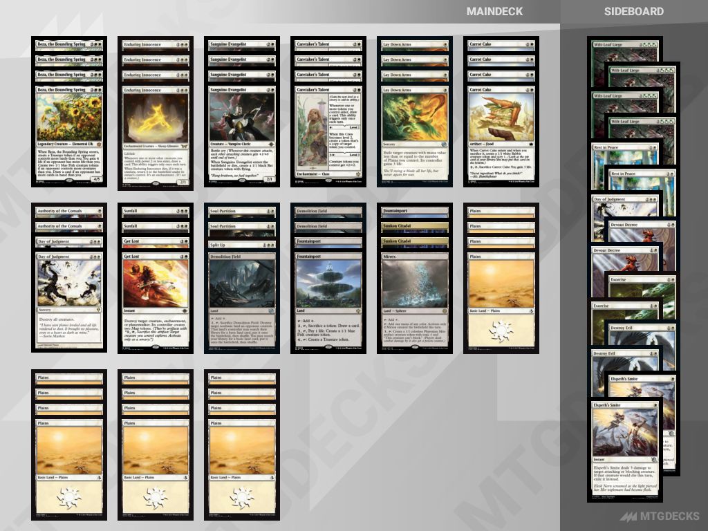Arena Standard tokens agains deck by Al carrer! • MTG DECKS