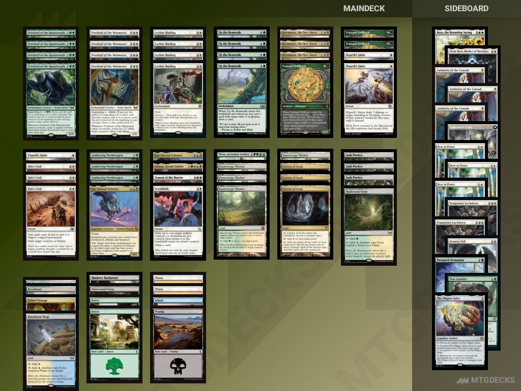 Standard Overload deck by Tezuka Yuu • MTG DECKS