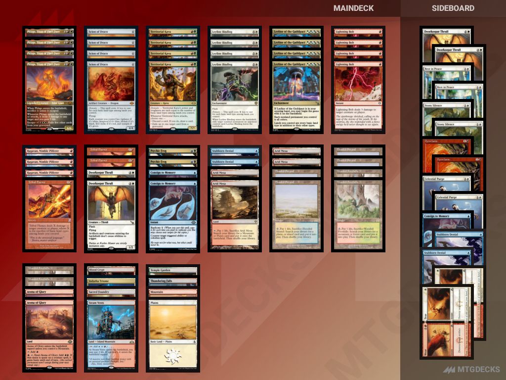 Modern Domain Zoo deck by Søren Neumann Hansen • MTG DECKS