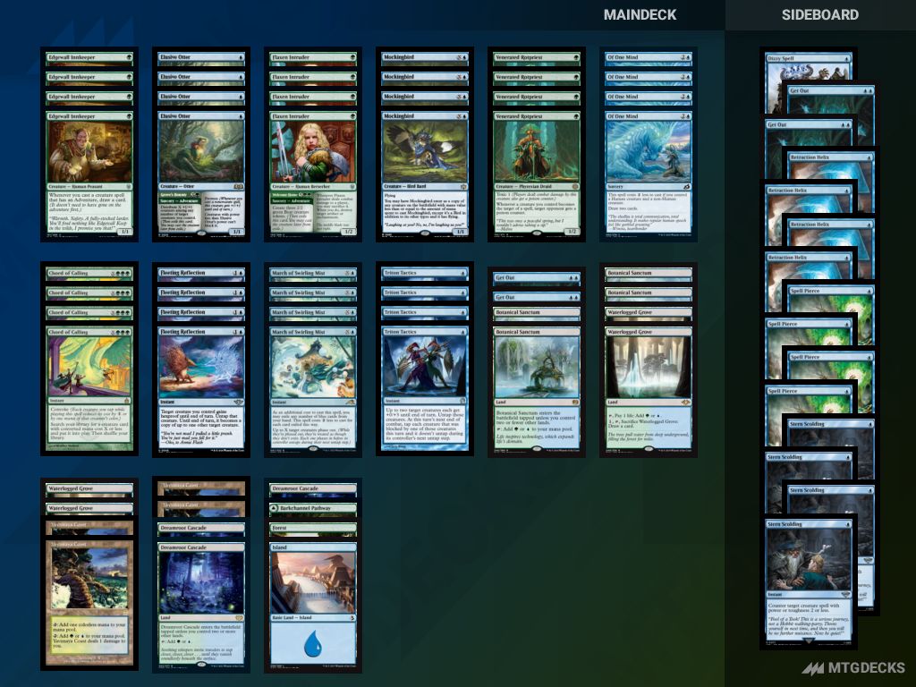 MTG Modern Simic Adventures top decks • MTG DECKS