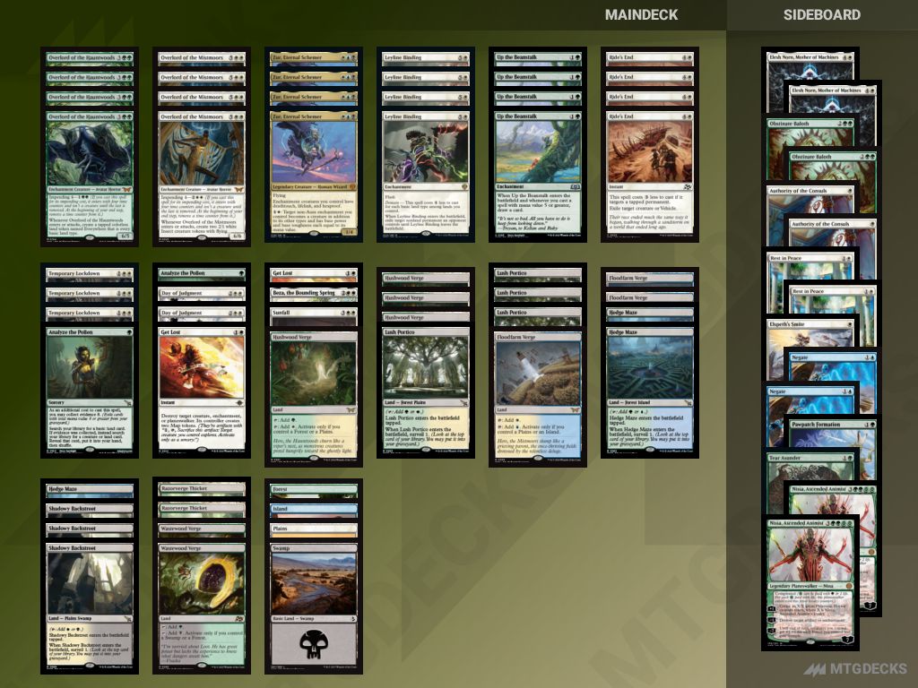 Arena Standard s3 Dominione deck by Delmo • MTG DECKS