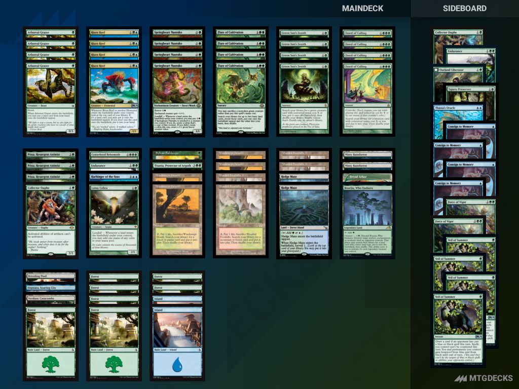 MTG Modern Simic Chord top decks • MTG DECKS