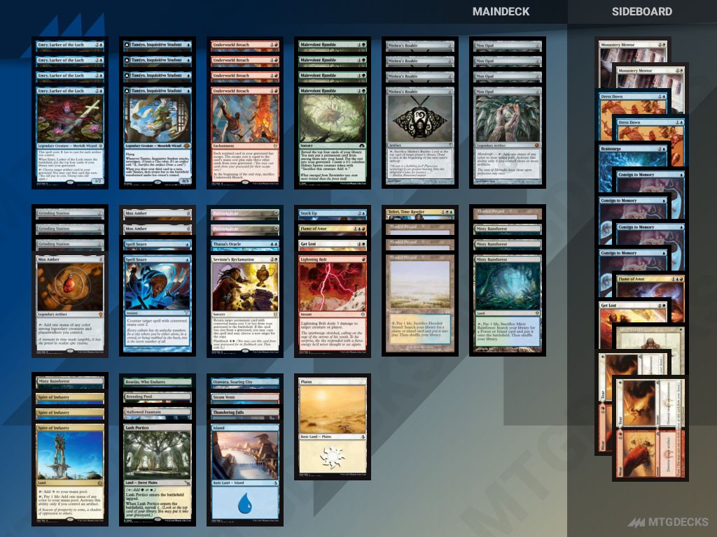 MTG Modern 4 Color Breach - 339 top decks • MTG DECKS