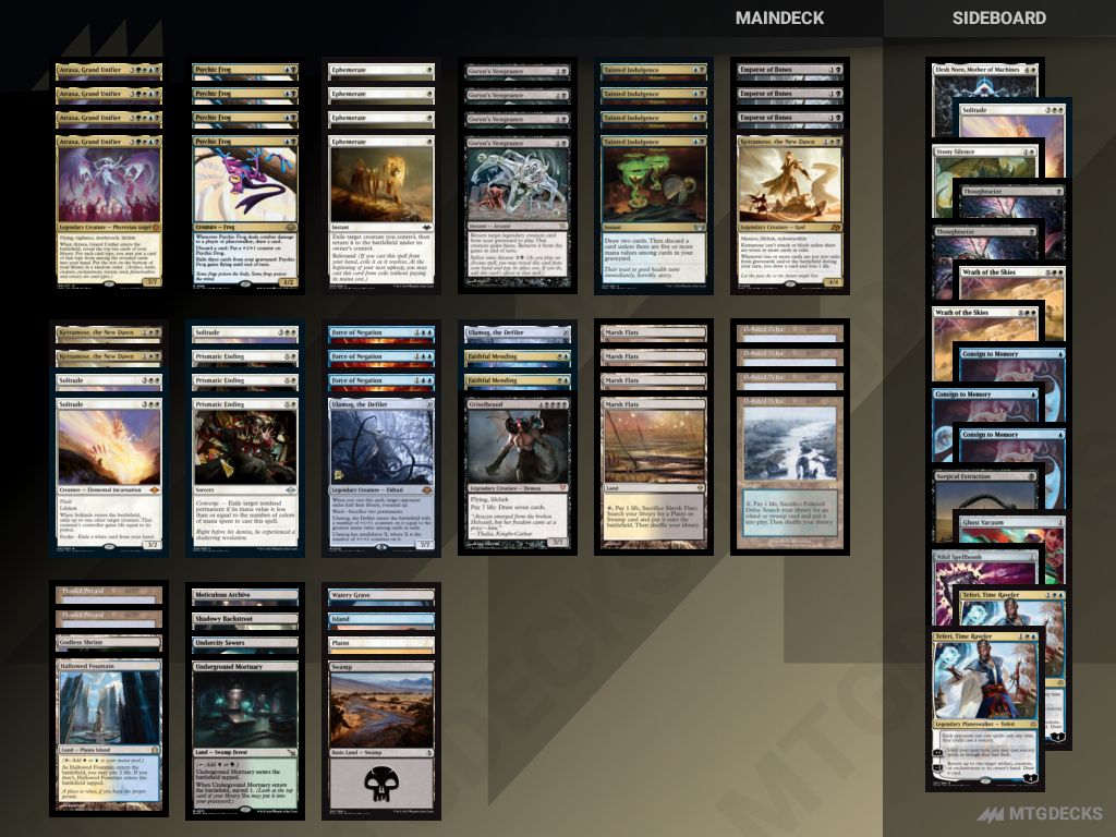 Modern Goryo shoot deck by Maehori Shin • MTG DECKS