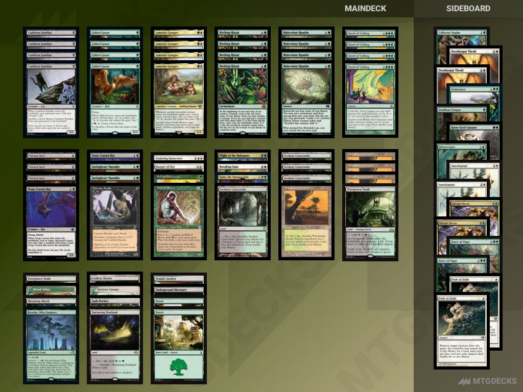 Modern Samwise Combo deck by niblok • MTG DECKS