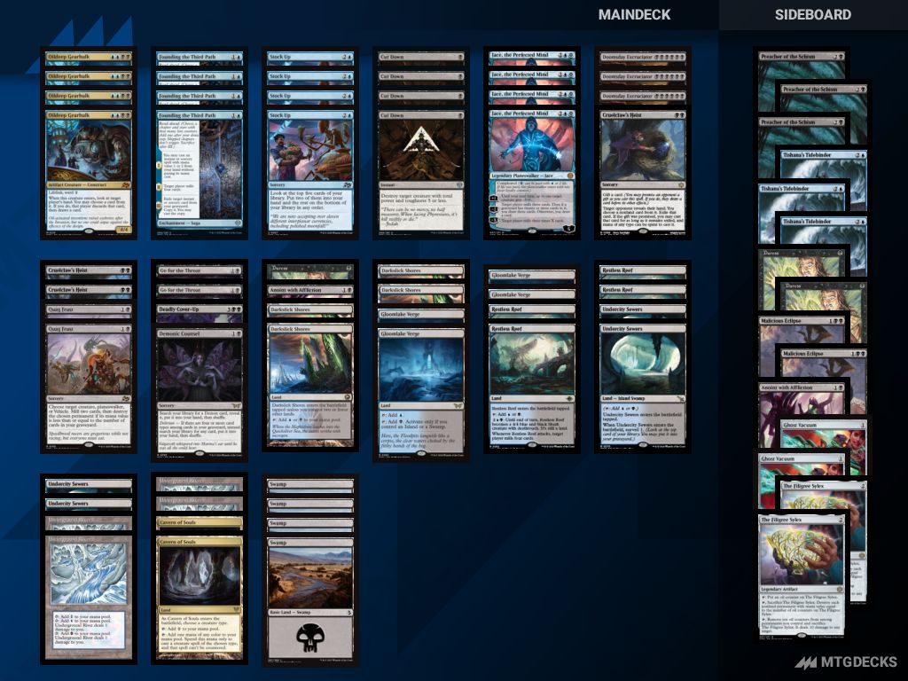 Standard Dimir Control deck by fire10798 • MTG DECKS