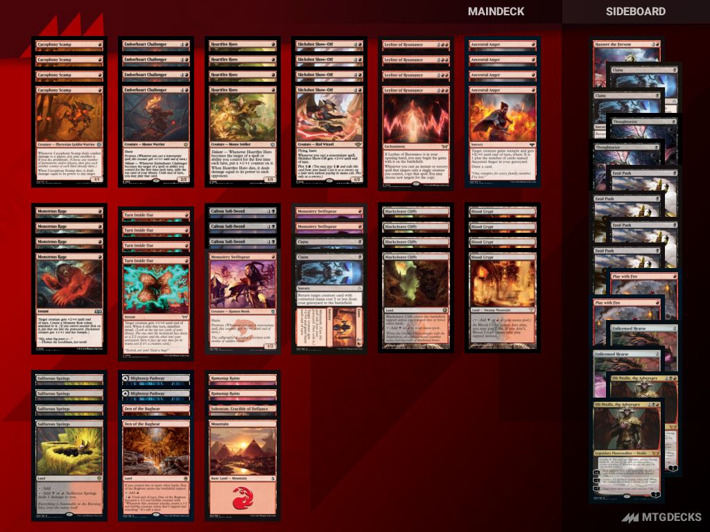 Arena Explorer E Rackdos Leyline deck by adrik • MTG DECKS