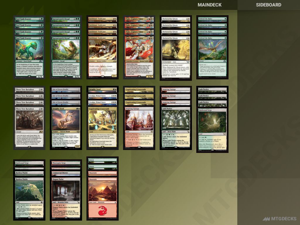 Arena Alchemy [A] Dryad Aggro deck by Gary3k • MTG DECKS