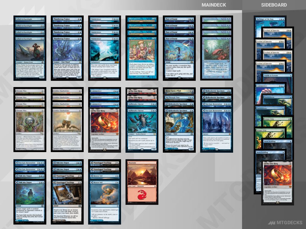 MTG Timeless Show and Belcher top decks • MTG DECKS