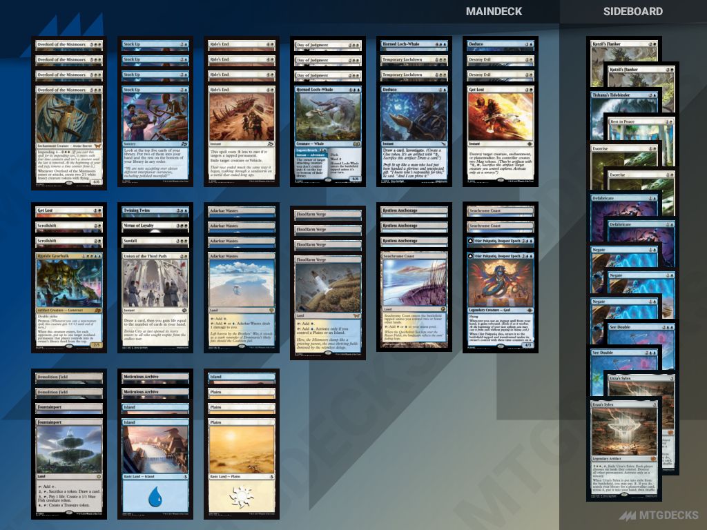 Arena Standard Ojer Control(2) deck by Dada31 • MTG DECKS