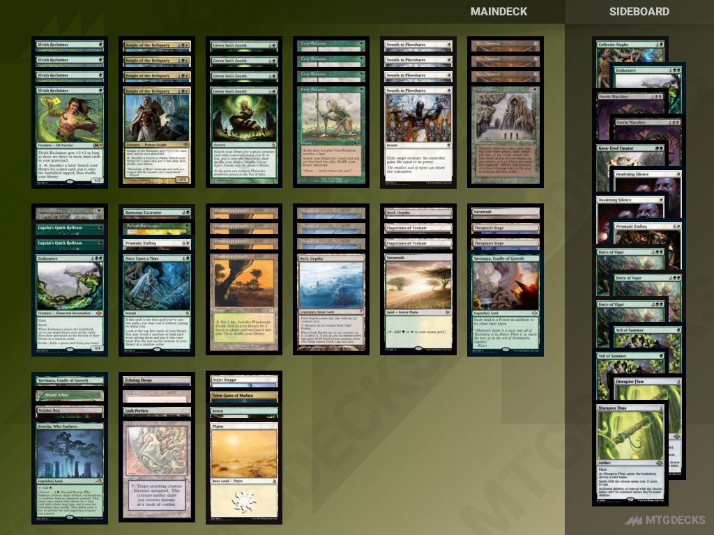 Legacy GWx Depths deck by Snoff • MTG DECKS