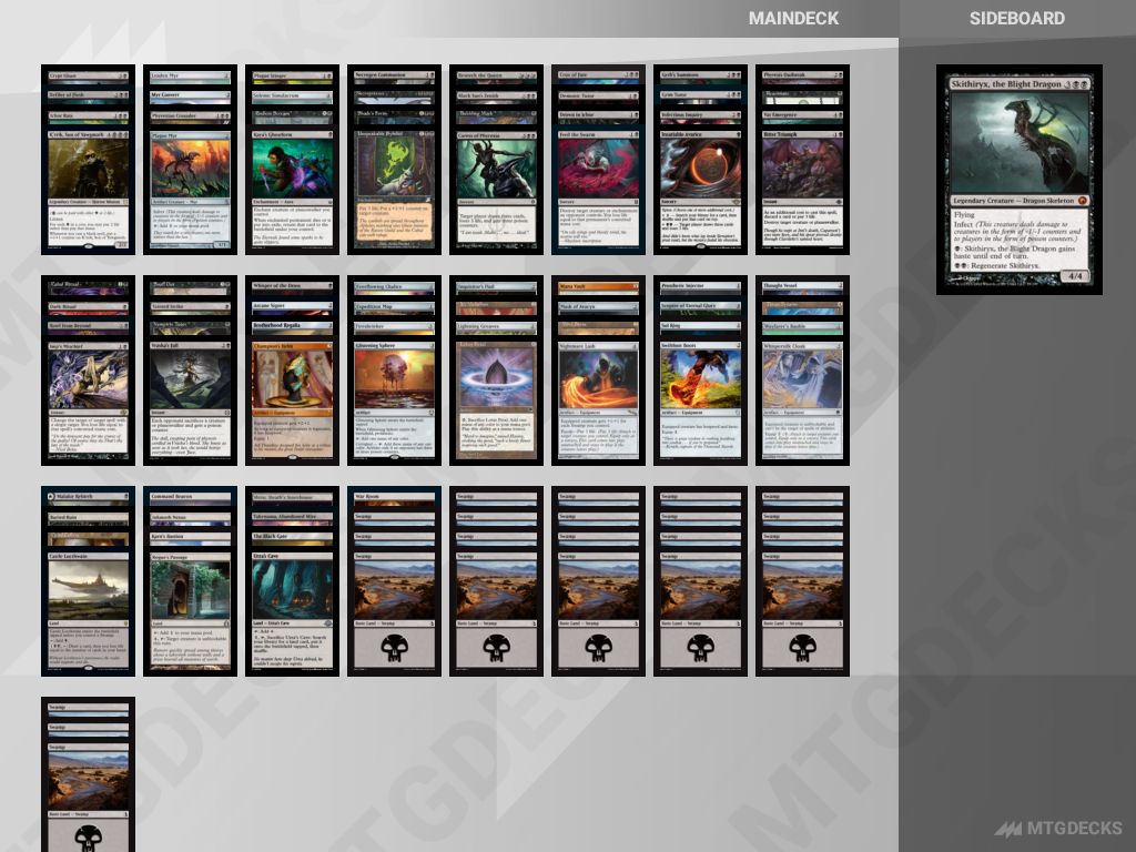 Commander Skithirix: Infect/Voltron (March 2025) deck by LordSudorg ...