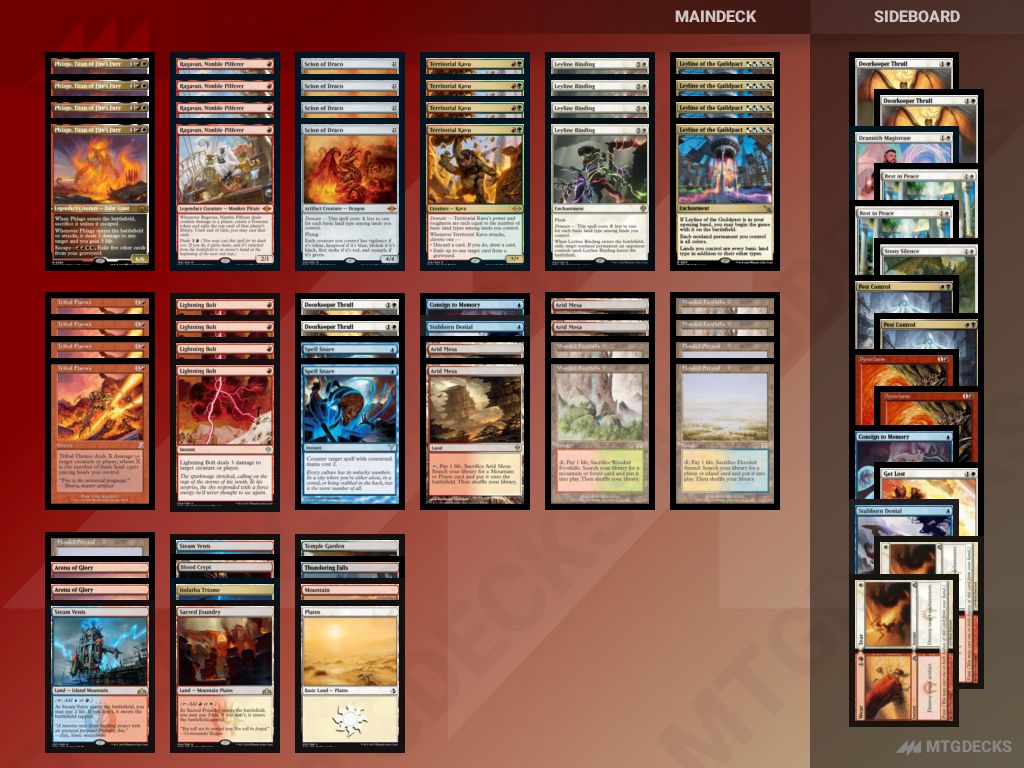 Modern Domain Aggro deck by Drakus77 • MTG DECKS