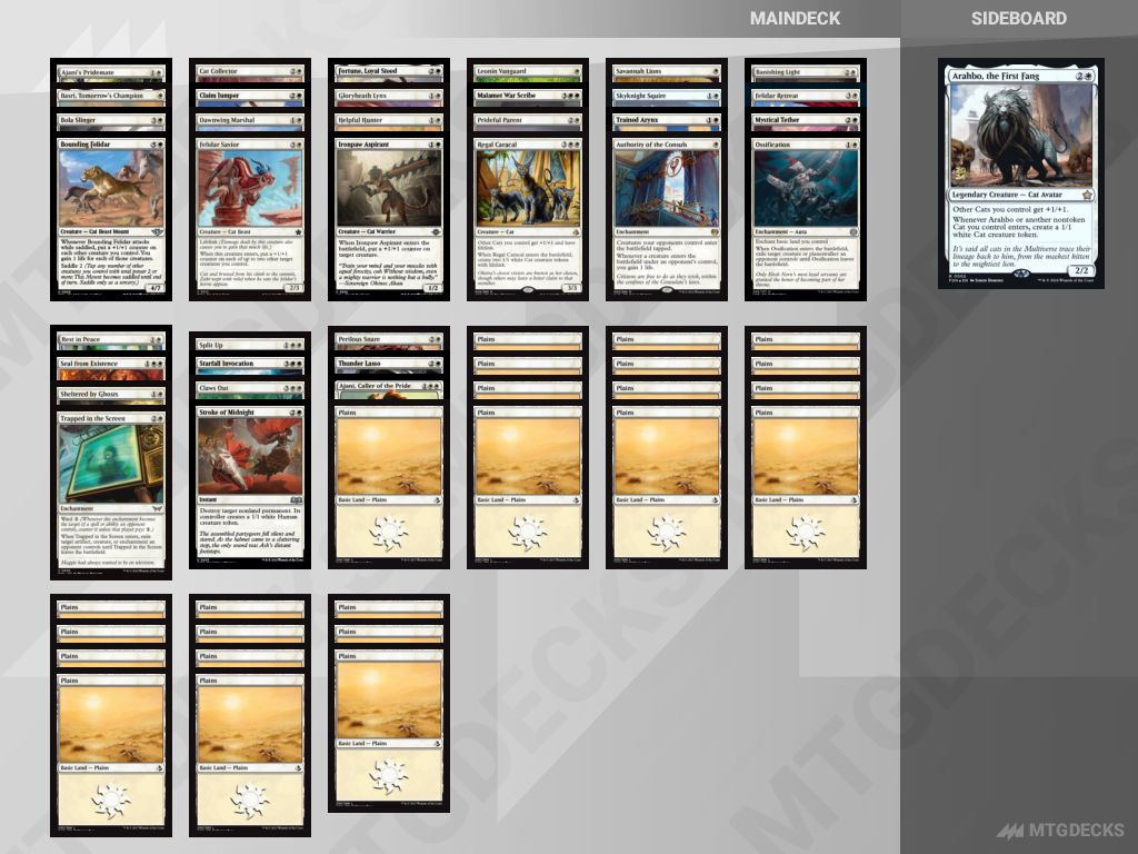 Brawl Arahbo, the First Fang deck by MTGA-Assistant-Meta • MTG DECKS