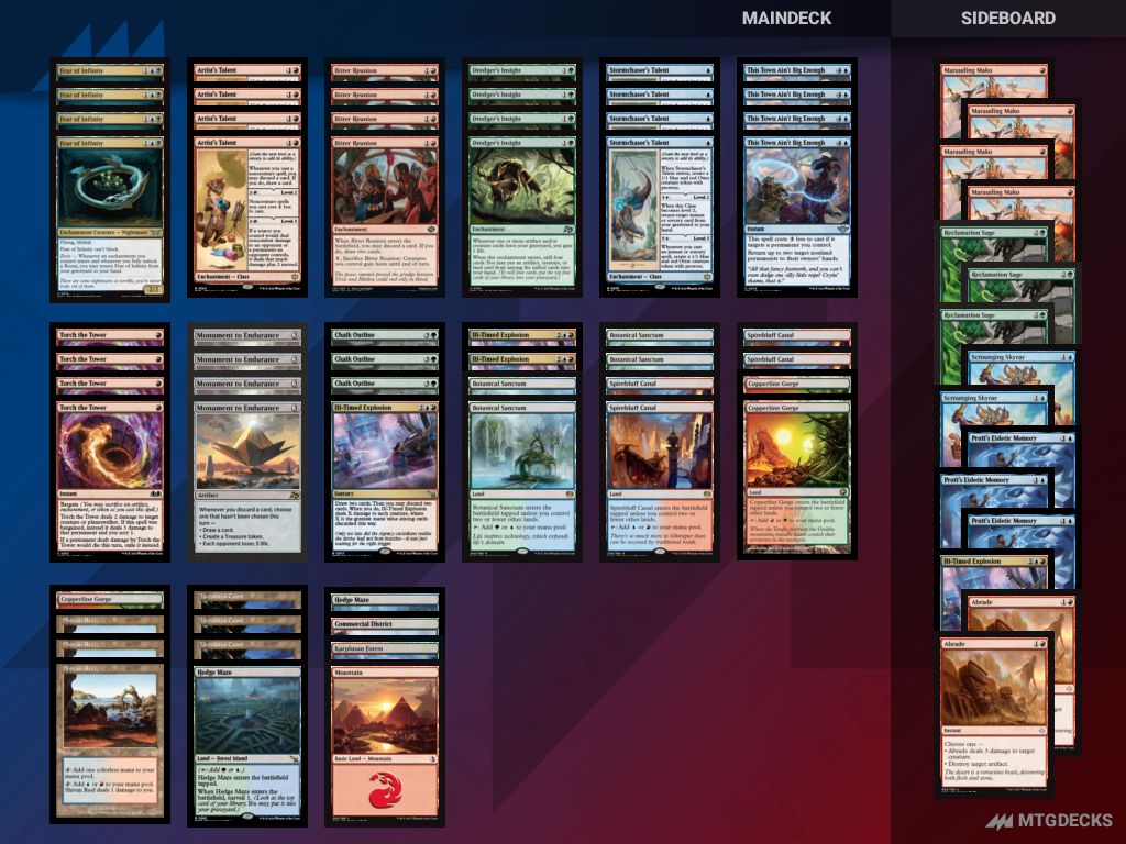 MTG Standard Aetherdrift Temur Monument top decks • MTG DECKS
