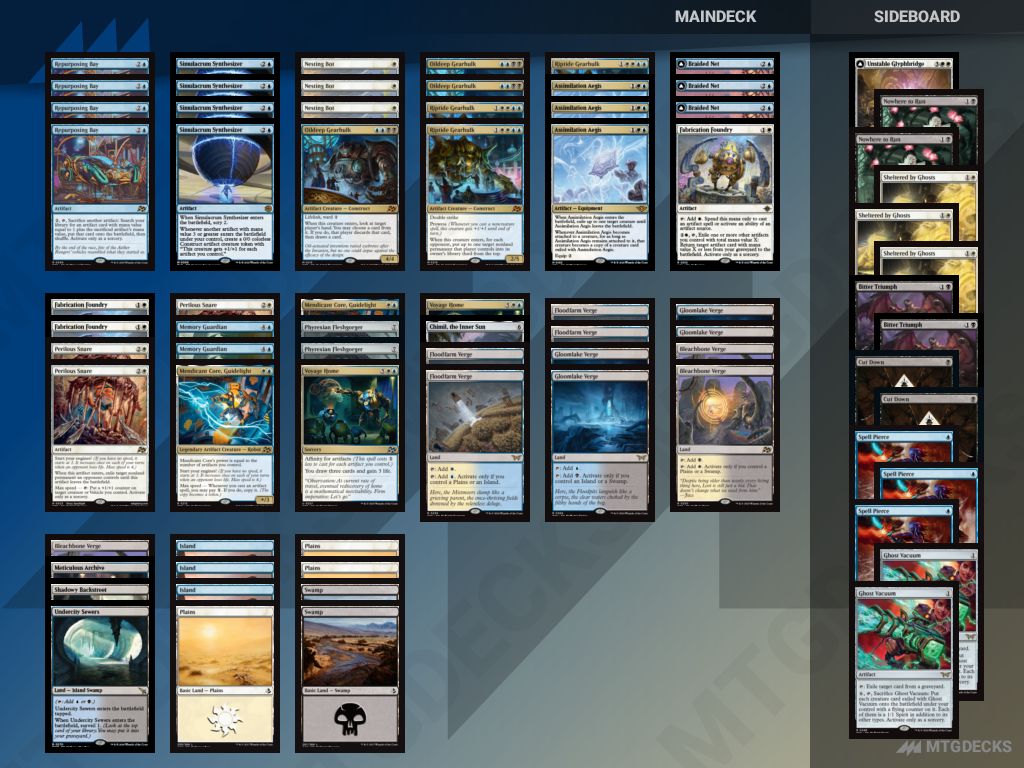 MTG Standard Aetherdrift Esper Repurposing top decks • MTG DECKS