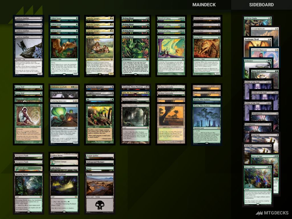 Modern Samwise Combo deck by CptInglo • MTG DECKS