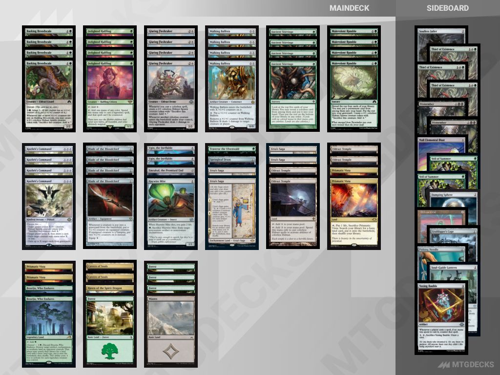 Modern Eldrazi Bloodchief Combo deck by kePs • MTG DECKS