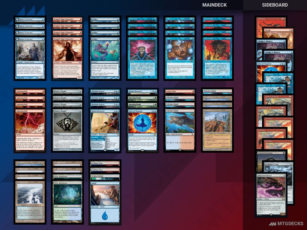 MTGO Legacy Challenge 32 #12763216 | April 02 • MTG DECKS