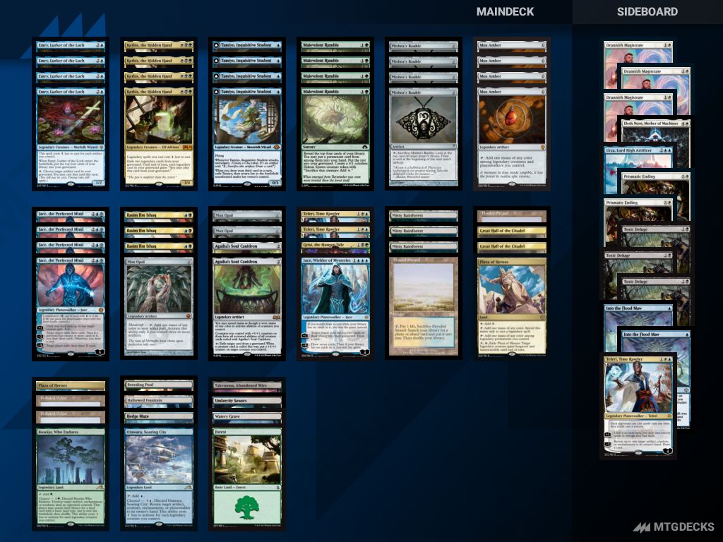 Modern Kethis Combo deck by GenericUser48 • MTG DECKS