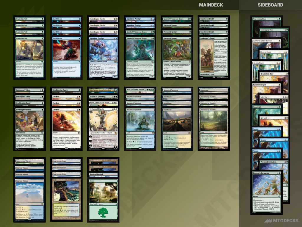 MTG Standard Marvel's Spider-Man Bant Counters top decks • MTG DECKS