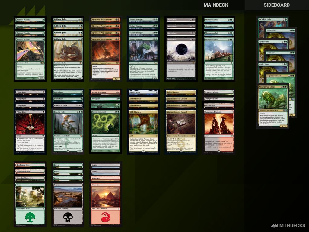 MTG Historic Jund Midrange - 130 top decks • MTG DECKS