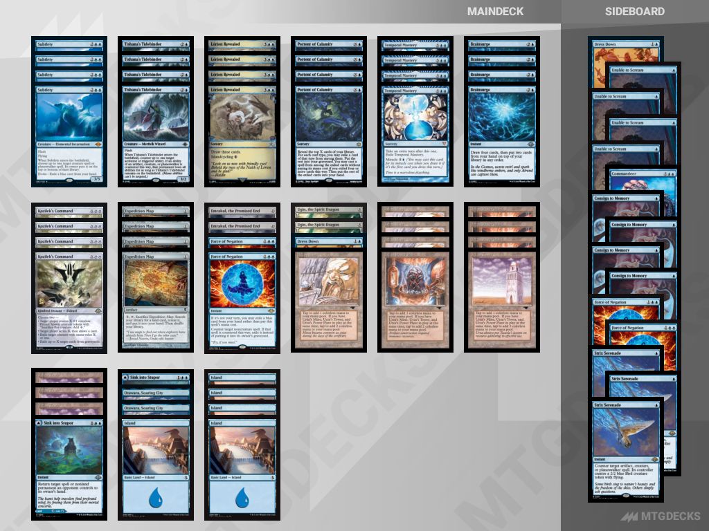 Modern Mono Blue Tron deck by MagicDevil666 • MTG DECKS