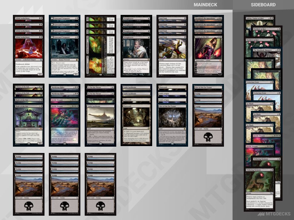 Explorer THANK YOU GINGER MONO B deck by theeebfg • MTG DECKS