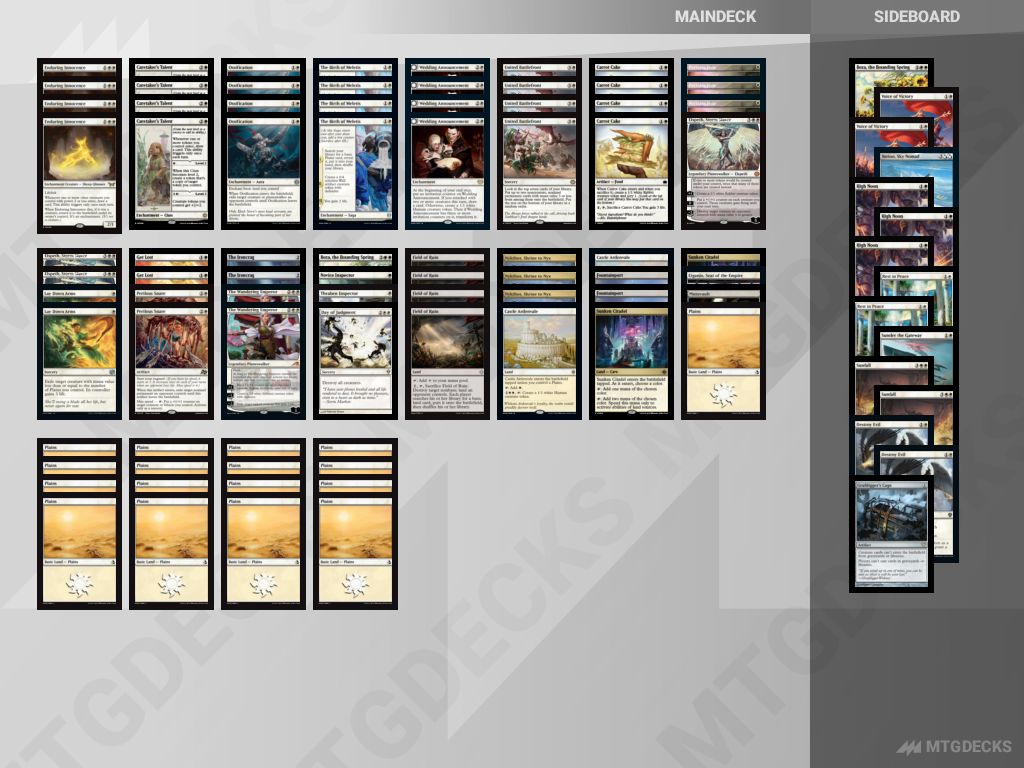 Arena Explorer Mono White Control deck by TheNerdySteve • MTG DECKS
