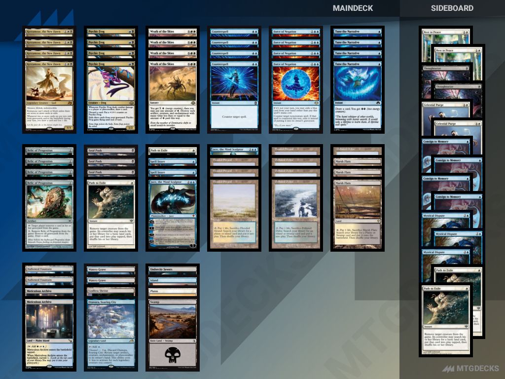 Modern Esper deck by ZanW • MTG DECKS