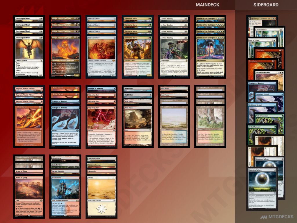 Modern Domain Zoo deck by Takasou Kazuki • MTG DECKS