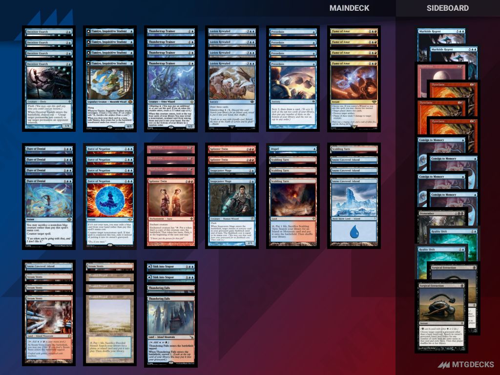 Modern Splinter Twin Combo deck by Okada Takaki • MTG DECKS