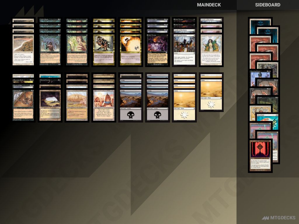 Premodern The Rock deck by Pretty Balboa • MTG DECKS