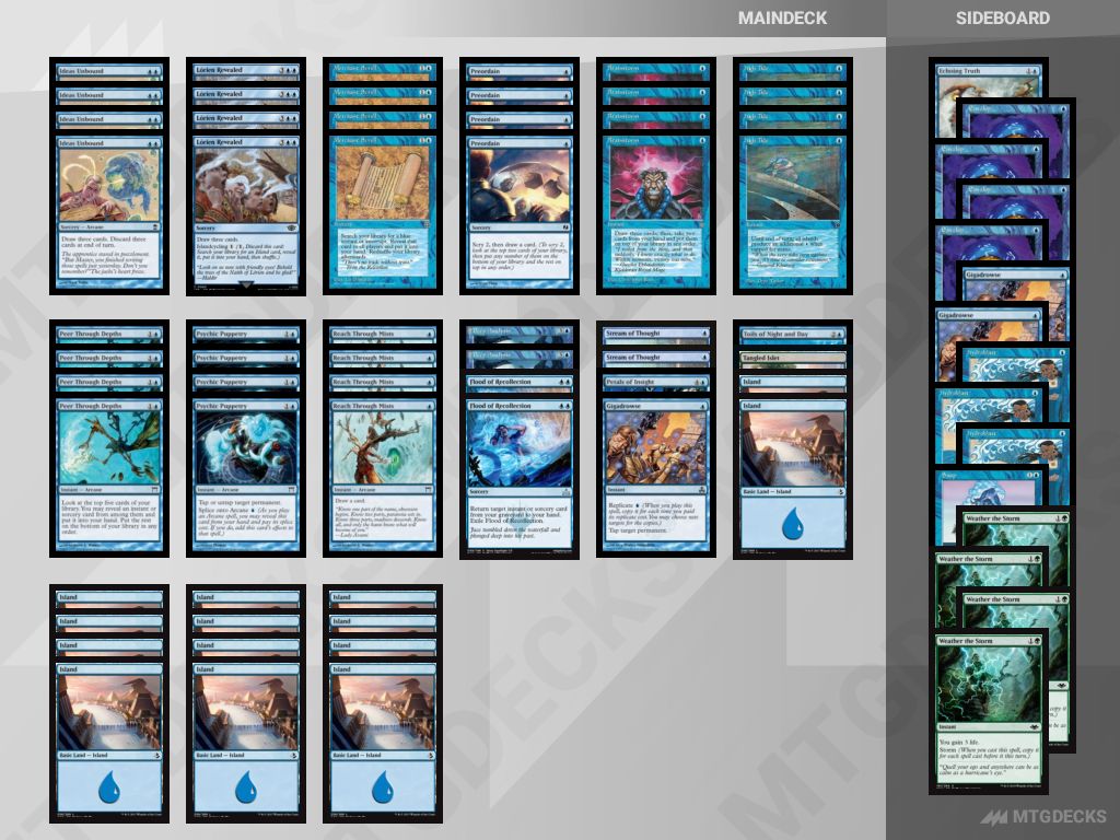 Pauper High Tide deck by PNascimento • MTG DECKS