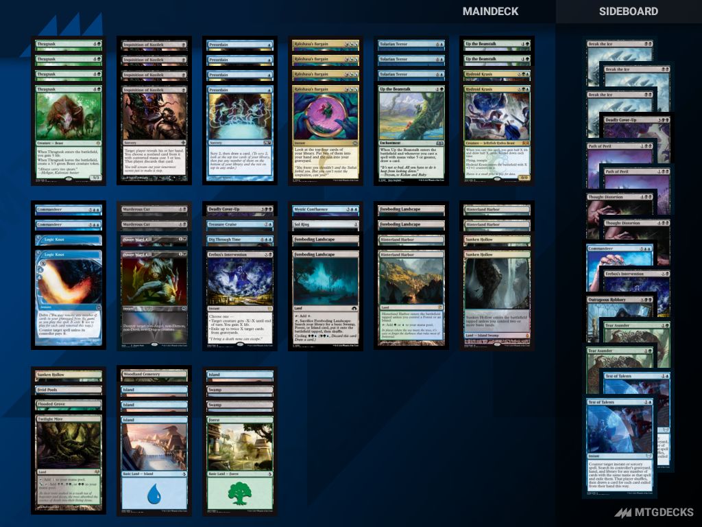 Other Sultai Beans deck by Edwin Pena • MTG DECKS