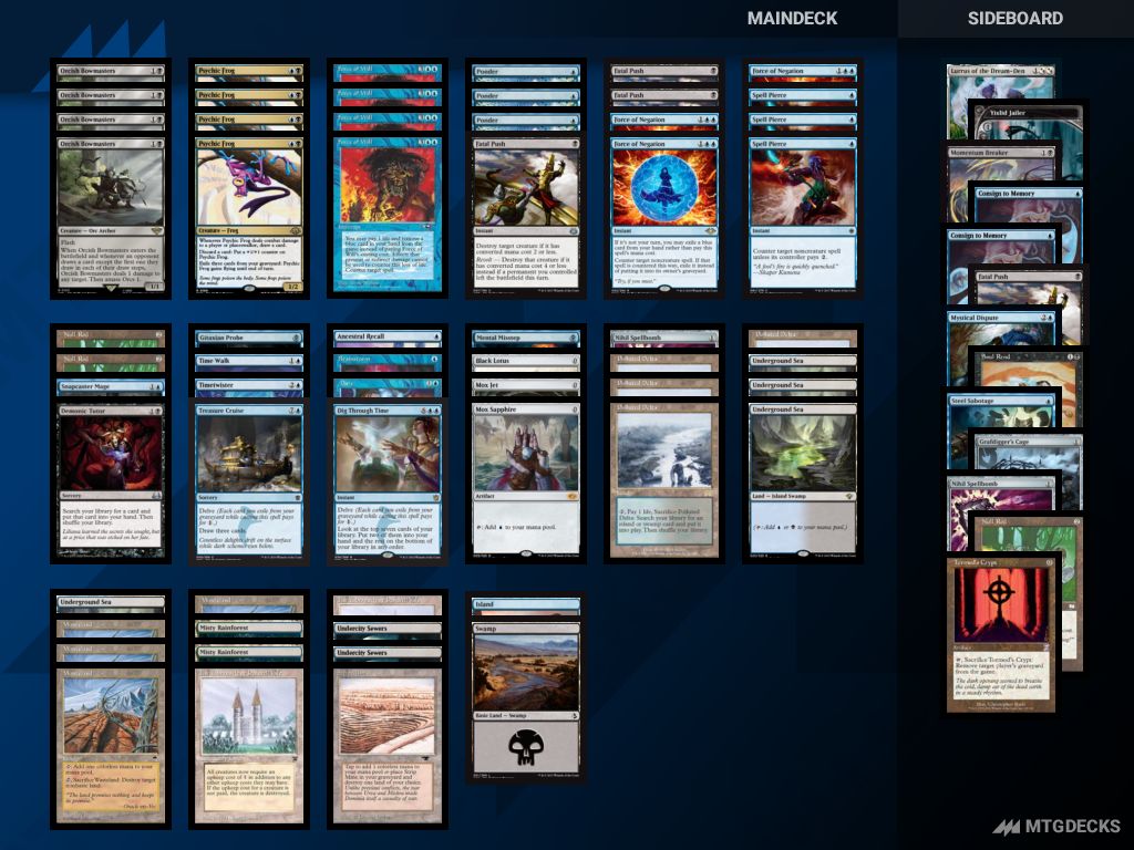 MTGO Vintage Challenge 32 #12769916 | April 20 • MTG DECKS