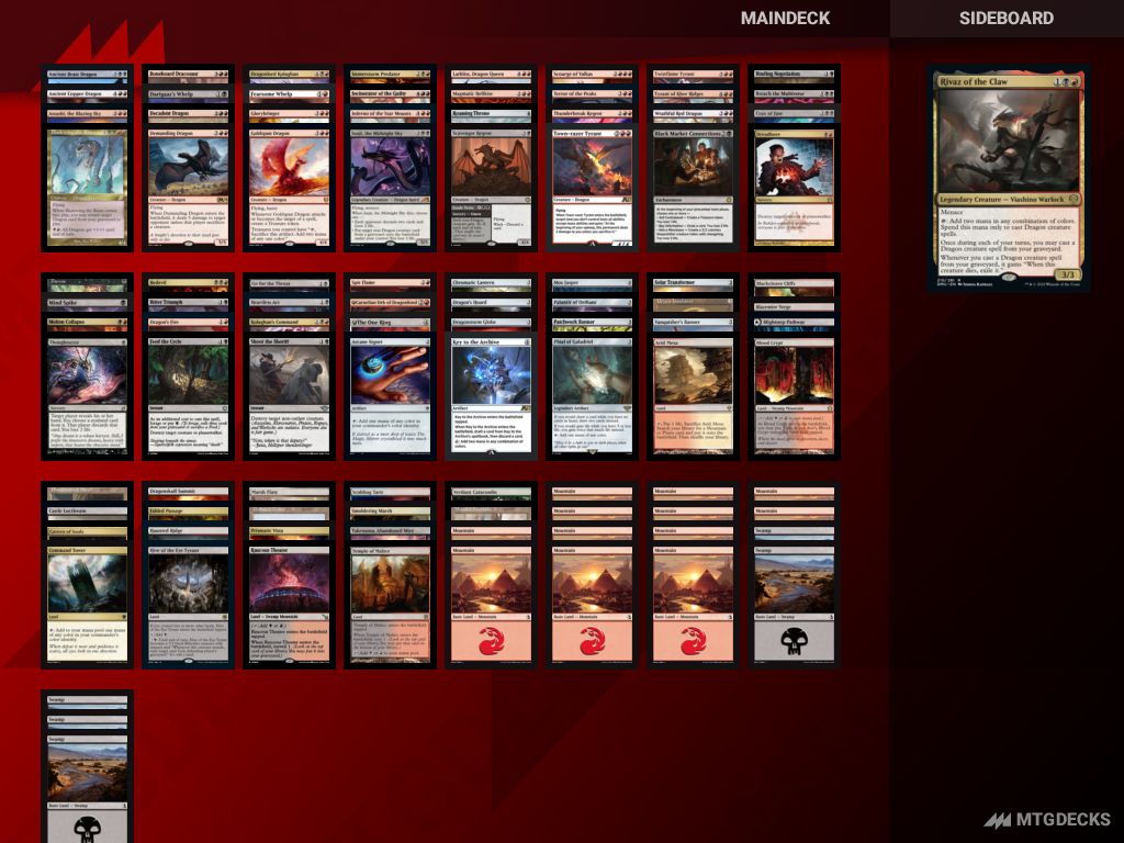 Historic-Brawl Rivaz of the Claw deck by HistoricBrawler • MTG DECKS