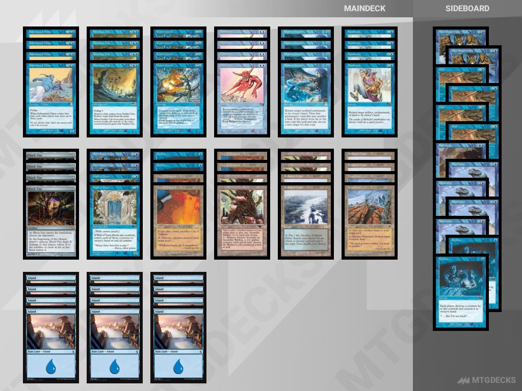 Premodern Lucky Djinn deck by Dallas Blake • MTG DECKS