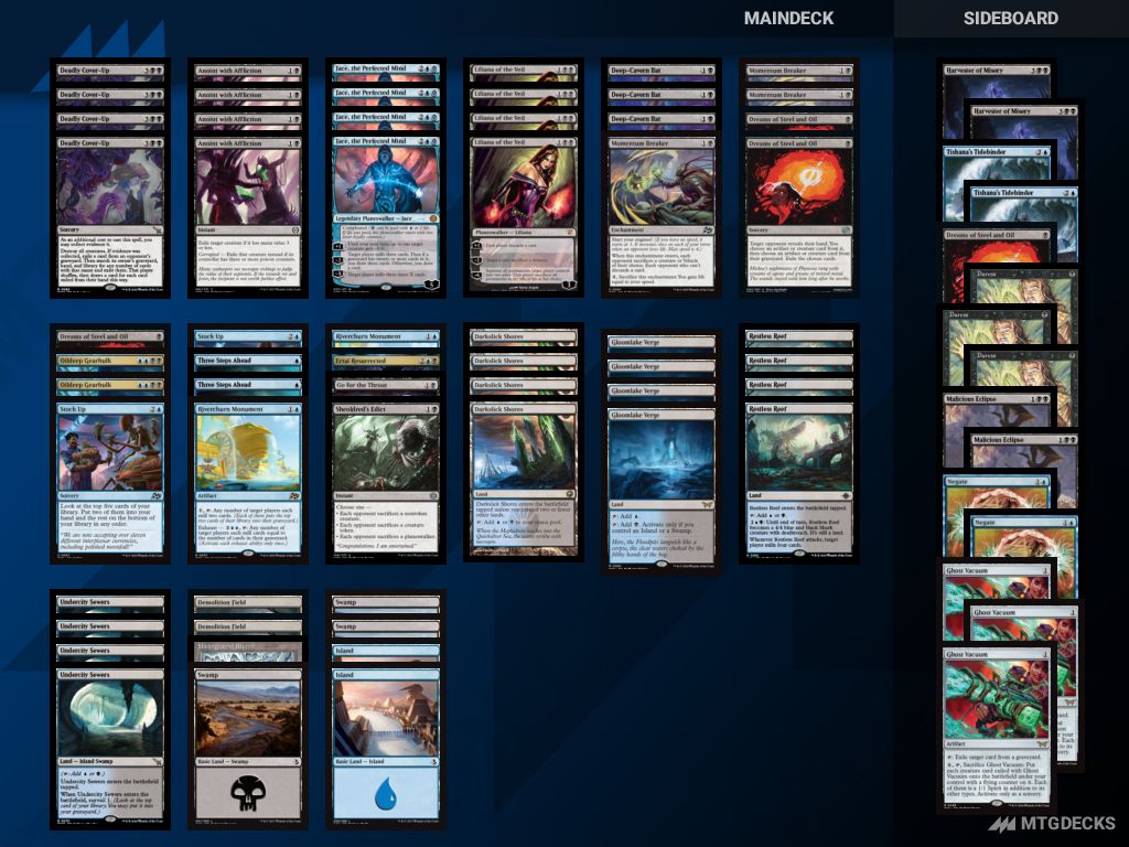 Standard Dimir Control deck by Jonathon Spurling • MTG DECKS