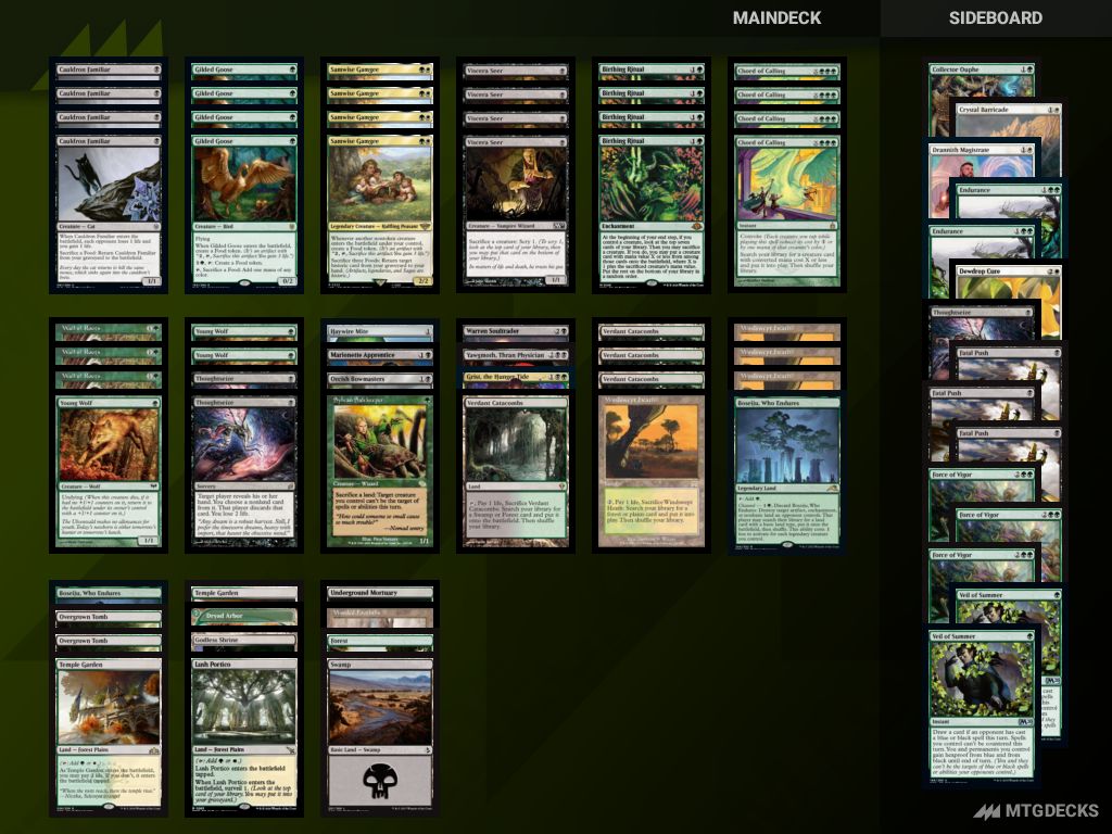 Modern Samwise Combo deck by Matthieu Faas • MTG DECKS