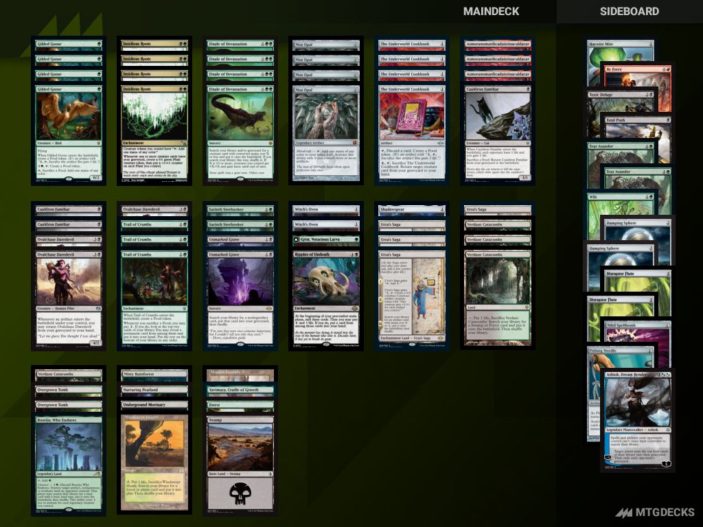 MTG Modern Asmo Food - 185 top decks • MTG DECKS